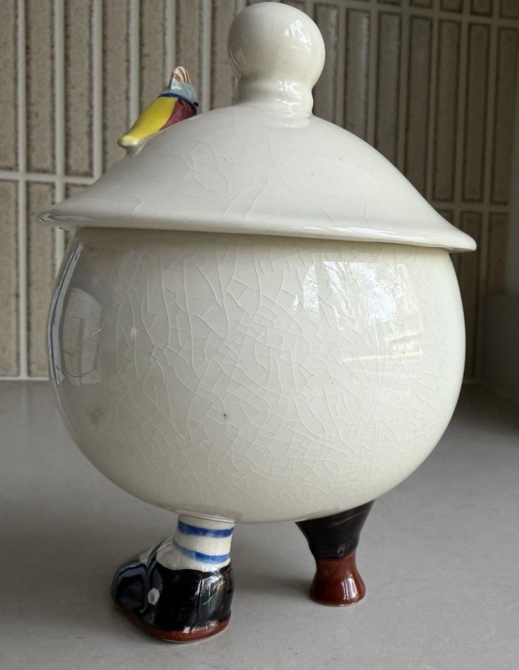 CARLTON WARE WALKING WARE SUGAR BOWL PIRATE / LONG JOHN SILVER | eBay UK