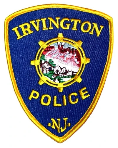 IRVINGTON POLICE NEW JERSEY NJ Police Patch COVERED WAGON CABIN ~48A | eBay
