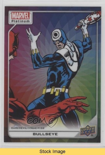 2023 Marvel Platinum High Series Rainbow Color Wheel Bullseye #158 READ ...