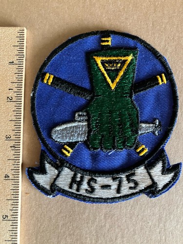 Older USN Aviation Patch For HS-75. Reserve Unit At NAS Jax. | eBay