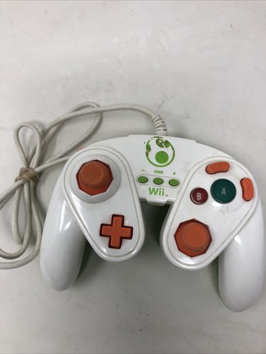 PDP Wii Wii U Wired Fight Pad Classic Controller Gamecube Layout Yoshi ...
