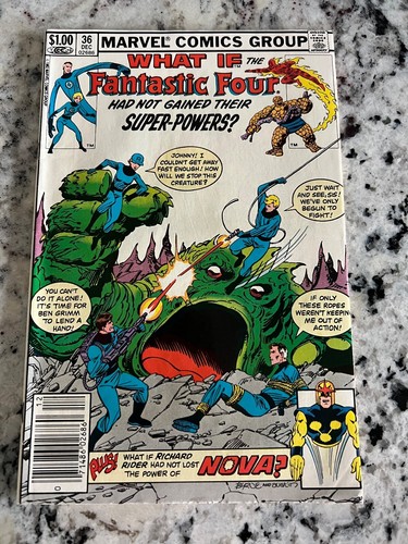 What If? #36 Marvel Comics (1982)-The Fantastic Four Had Not Gained ...