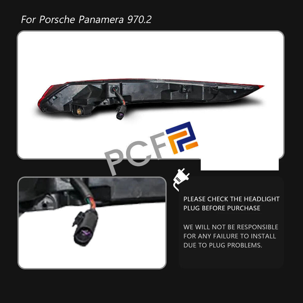 For Porsche Panamera 970.2 Upgrade 971 style LED Rear Lamps Taillights ...