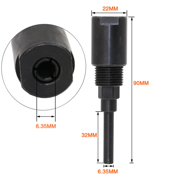 1/4 Shell Mill Holder Extension Rod For Face Mill Cutter Extension | eBay