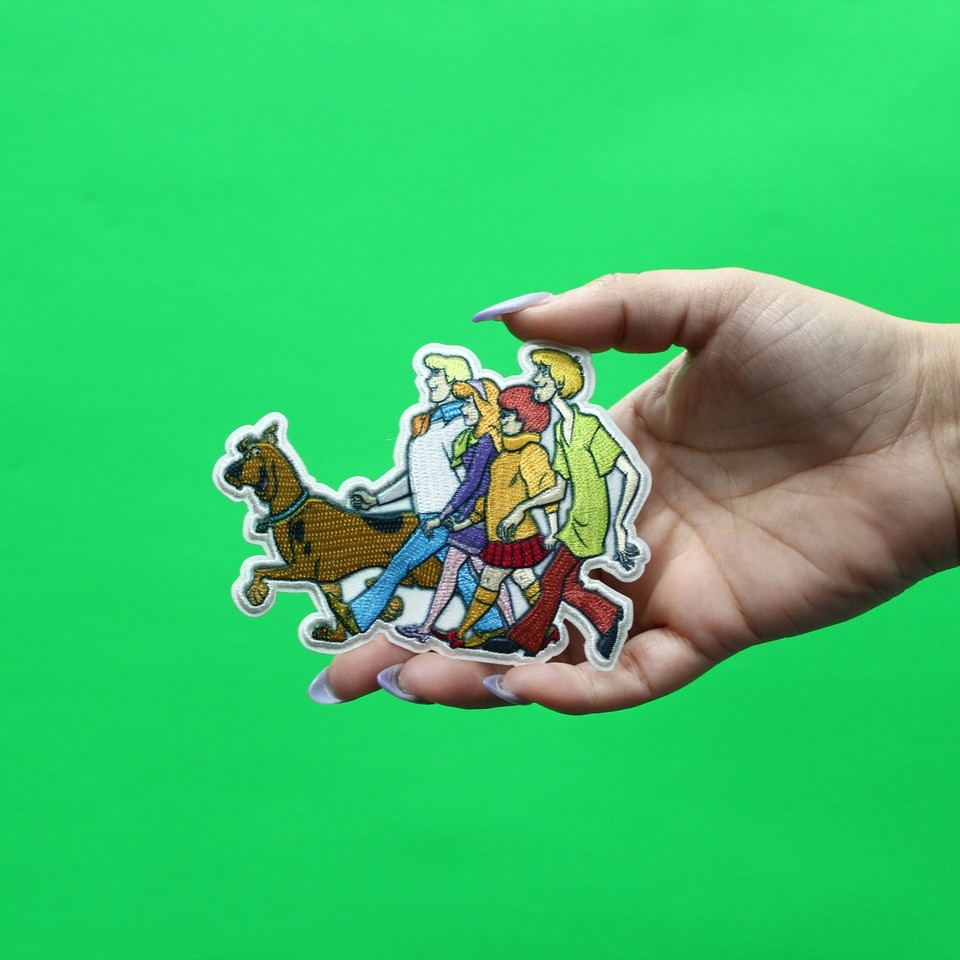 Official Scooby-Doo! Patch The Gang Embroidered Iron On | eBay