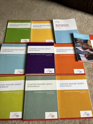 ATI Nursing Education RN Content Mastery Series Review Module 2021 SET ...