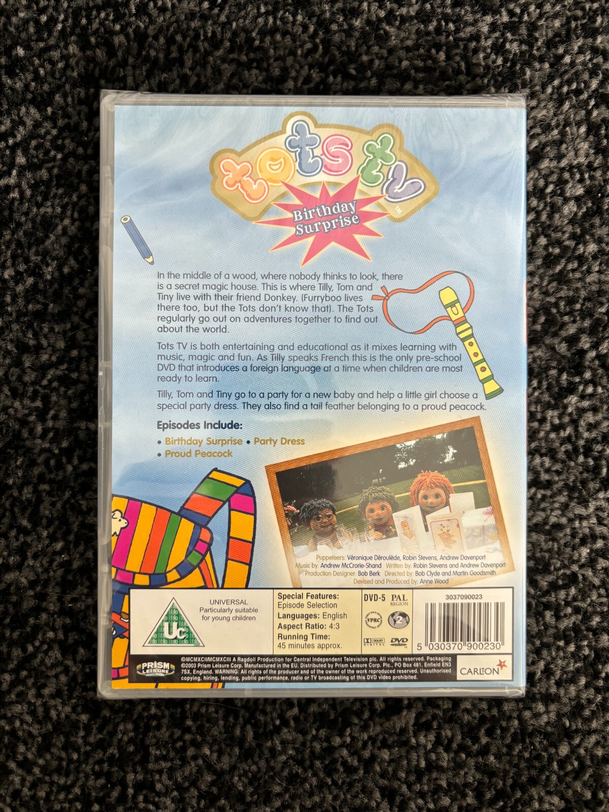 Tots TV - Birthday Surprise And Other Stories (DVD, 2003) for sale ...