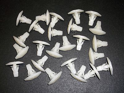 GM Door Weatherstrip Clips | 5mm Hole | 6.5mm x 16.5mm Head | 25 clips ...