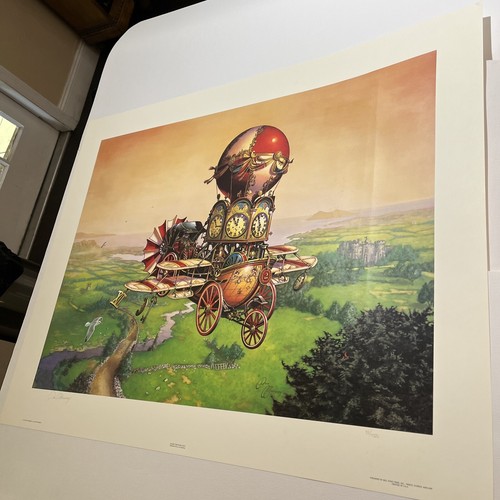 Dean Morrissey - Father Time - Flying Past SIGNED/NUMBERED LITHOGRAPH ...