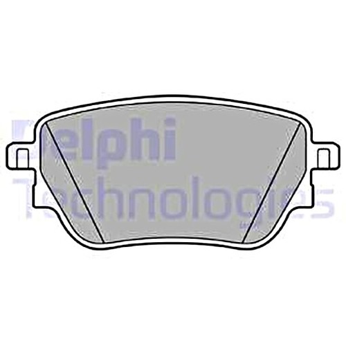 Disc Brake Pad Set DELPHI Fits MERCEDES Cla Glb-Class W177 W247 C118 ...