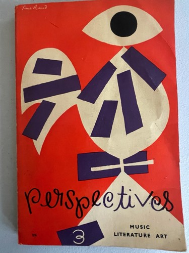 Vtg 1953 Perspectives Magazine No. 3 Music Literature Art UK Cover by ...