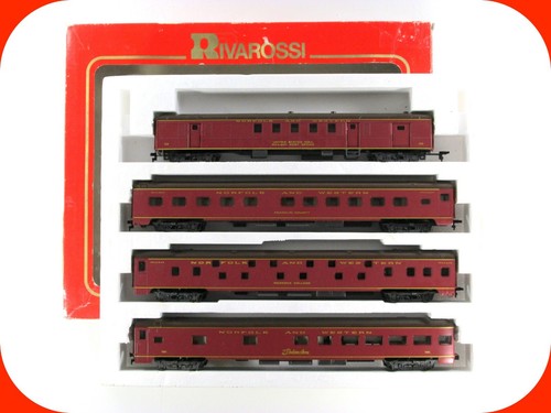 HO Scale ***NORFOLK & WESTERN*** 1930s Lightweight Passenger Set ...