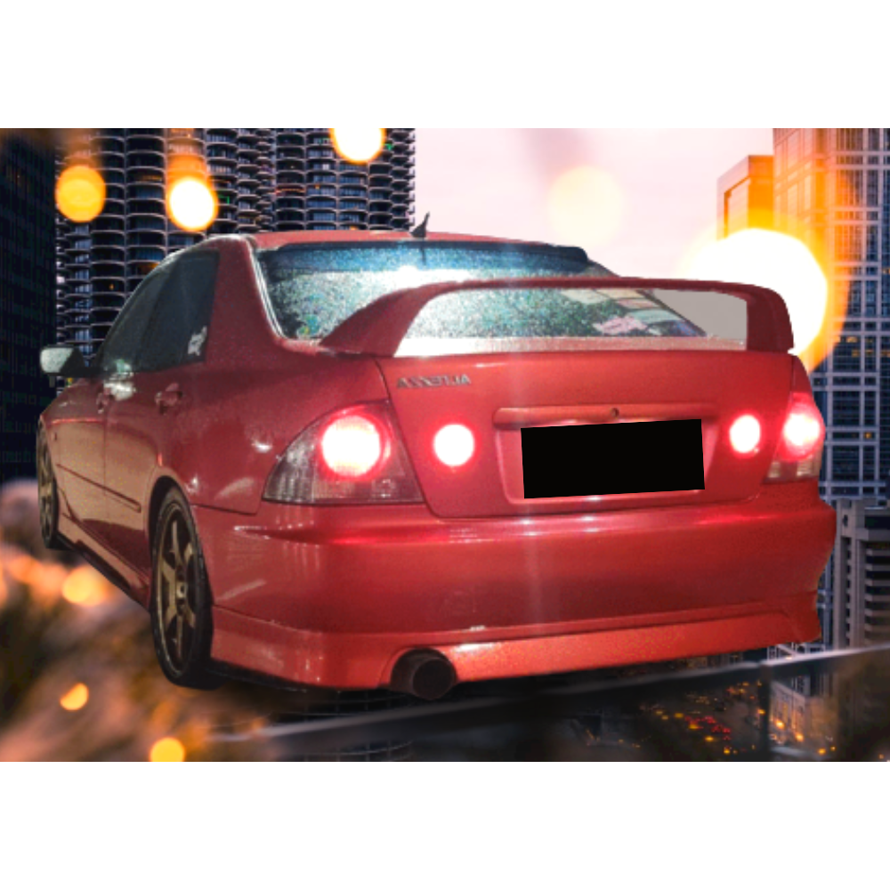 Rear Bumper FOR (98-05) LEXUS IS200 IS300 TRD Style Back Lip Spoiler ...