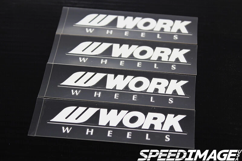 Work Wheels Decal