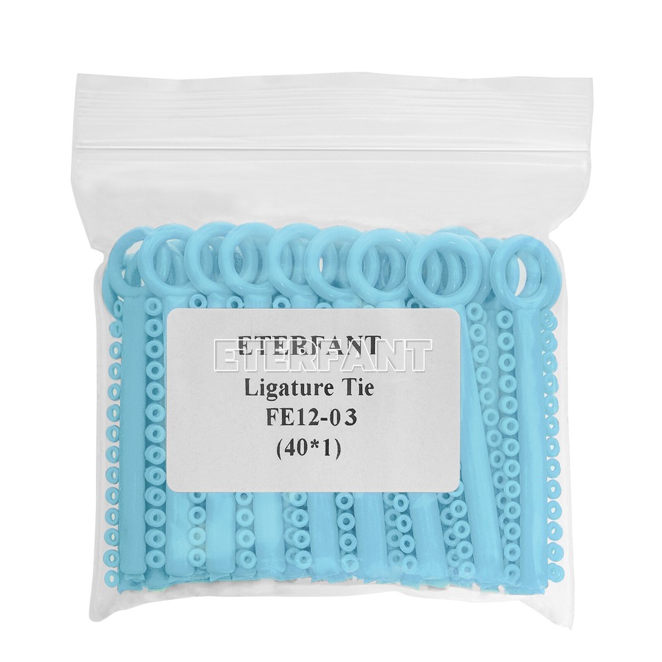 5xETERFANT Dental Ortho Elastic Ligature Ties Rubber Band Brackets ...