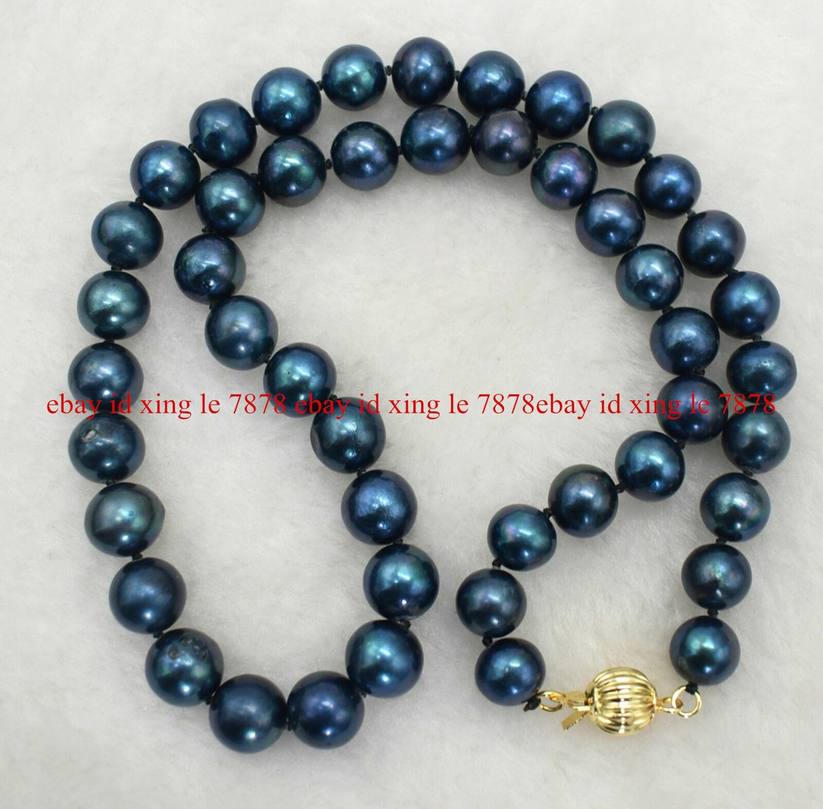 Natural Blue Pearl Jewelry