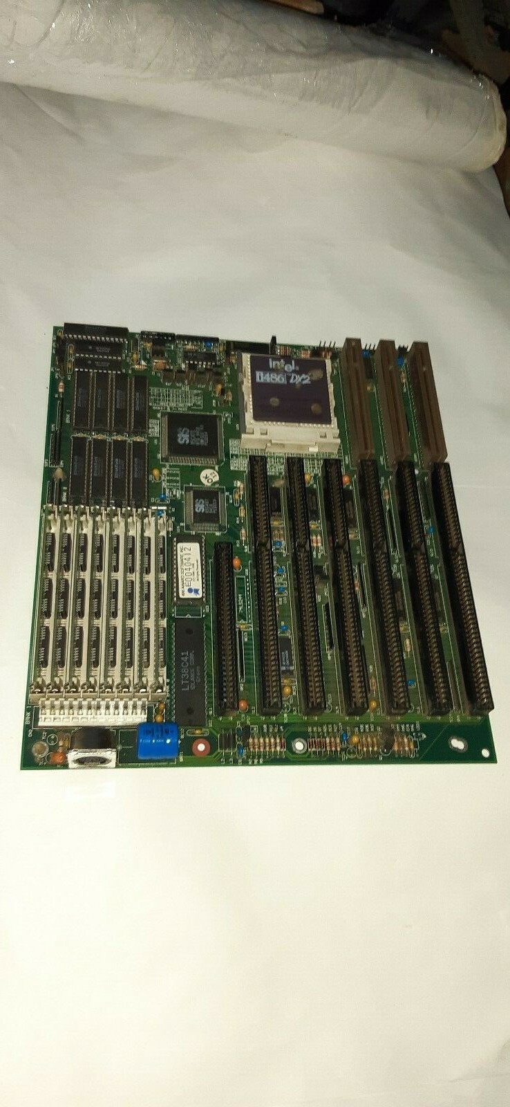 Rare 486 Motherboard, Socket 3, SiS 85C471 Chipset , 486 66Mhz CPU and ...