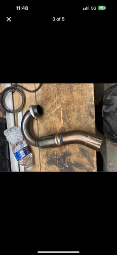FMF Powercore4 Full Exhaust w/ Powerbomb Header Pipe Kawasaki KX250F ...