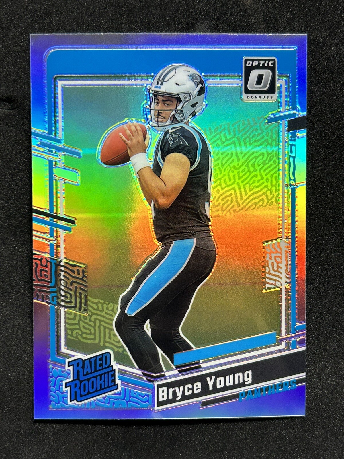 2023 Donruss Optic Bryce Young #213 Rated Rookie Silver Holo Prizm ...