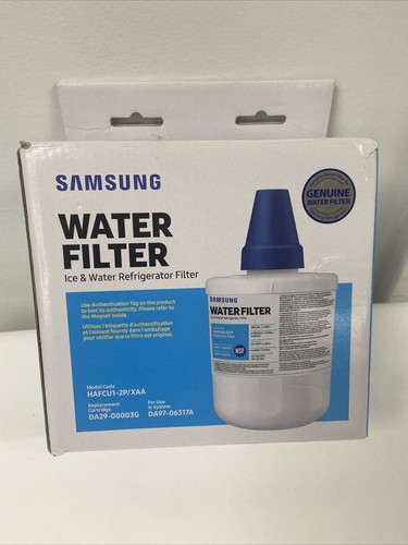 2 Pack SAMSUNG Genuine Filters for Refrigerator Water and Ice DA29 ...