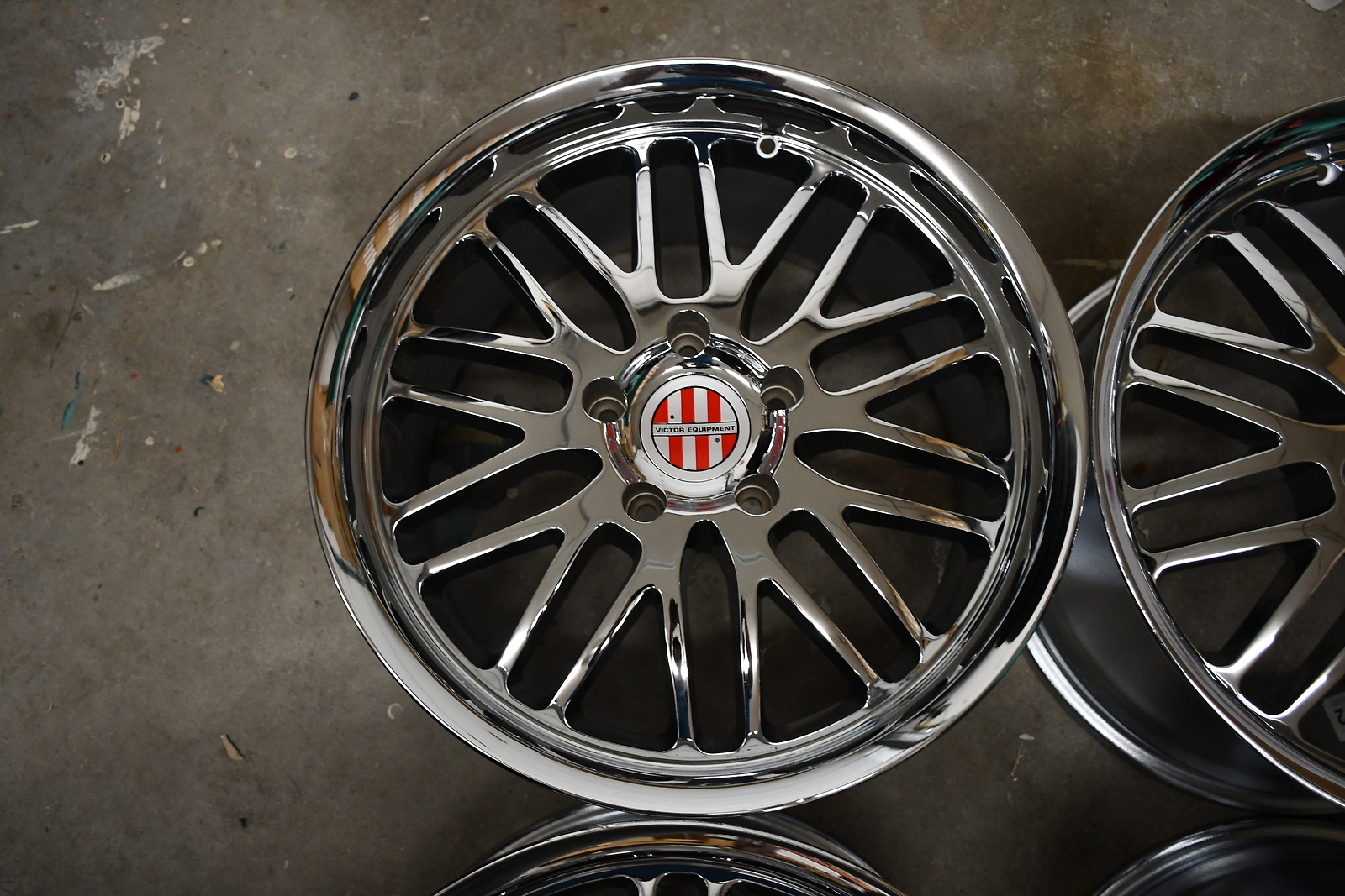 Set 4 19x11 Victor Equipment Lemans Chrome Wheels 5x130 52mm Rims | eBay