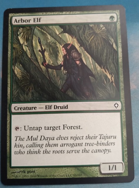 MTG Arbor Elf Worldwake 95/145 Regular Common for sale online | eBay