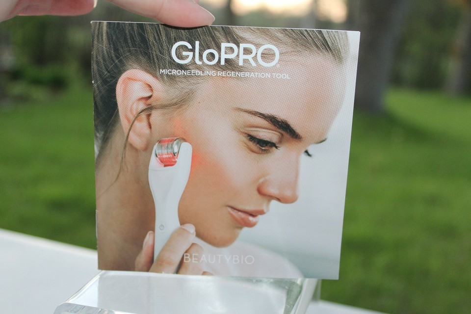 Beauty Bio Glo PRO Kit:Face+ Eye Microneedle Tip + Pack N Glo Case ...