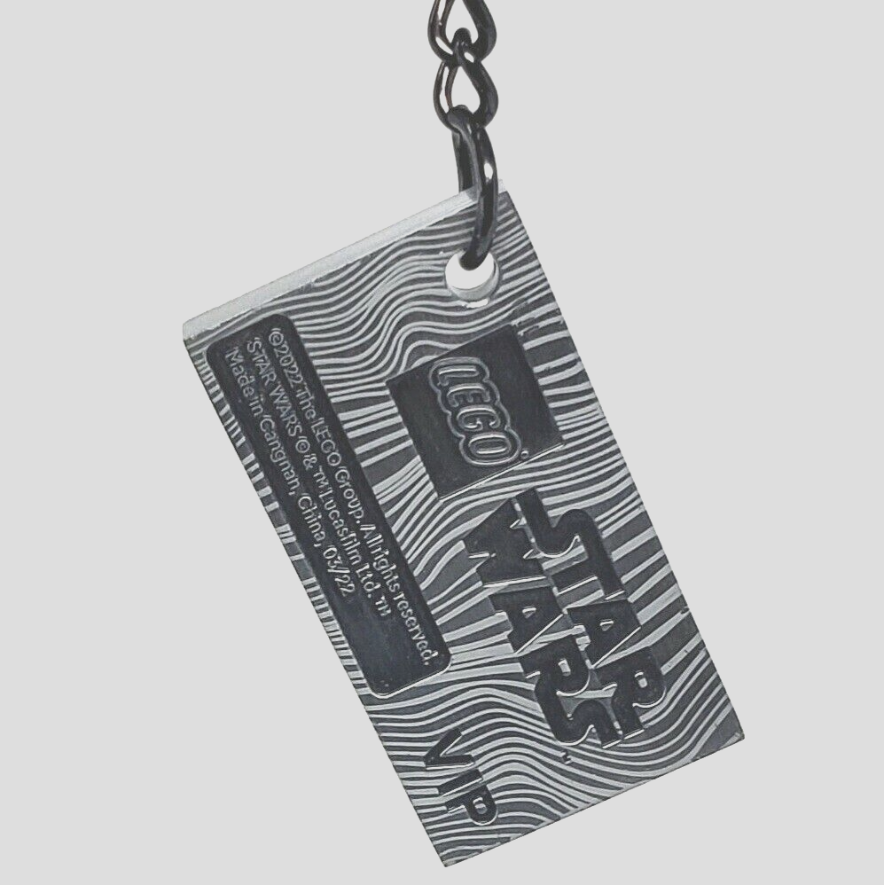 LEGO VIP STAR WARS BESKAR KEYRING EXCLUSIVE MANDALORIAN KEYCHAIN ...