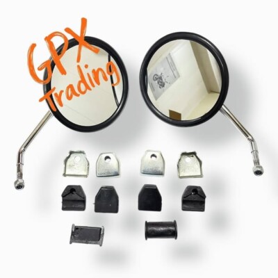 Legshield Mirror Universal for Vintage Lambretta Vespa Scooters | eBay UK