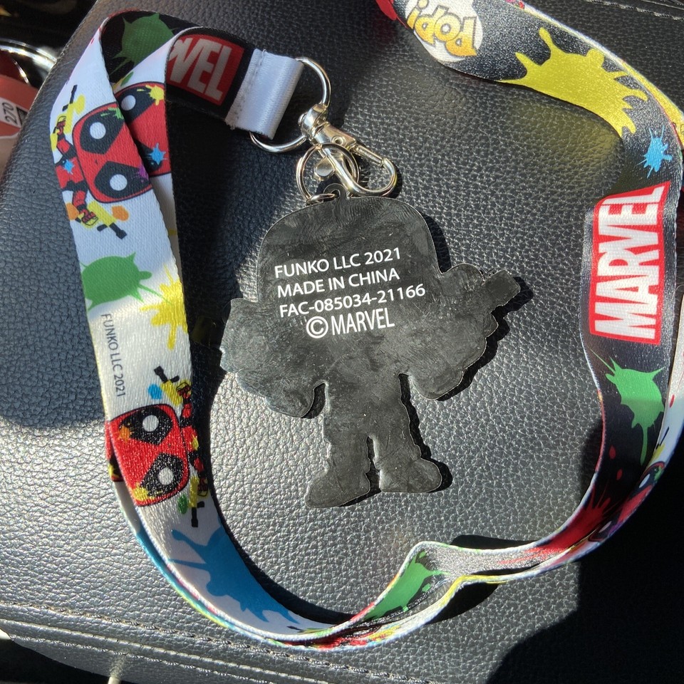 Funko Marvel Paintball Deadpool Lanyard GameStop Exclusive | eBay