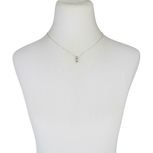 HSN Colleen Lopez Sterling Silver Multi Sapphire Pendant 20" with Chain ...