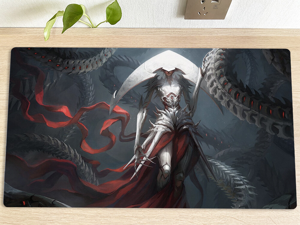 Elspeth For The Win Playmat Magic Game Padboard Games Playmats