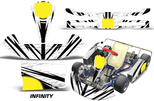 Go Kart Racing Graphics Kit Decal Sticker For KG Kid Baby Krypton ...