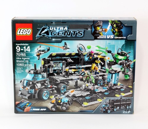 NEW Factory Sealed LEGO Ultra Agents Set 70165 ULTRA AGENTS MISSION HQ ...