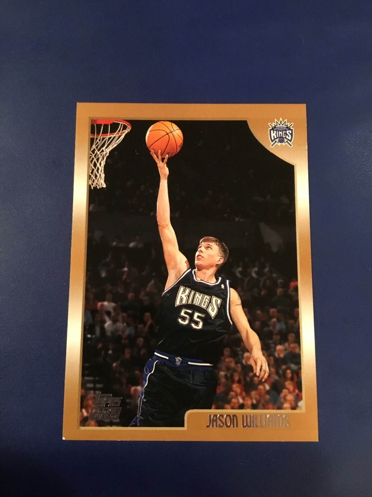 1998-99 Topps # 153 JASON WILLIAMS Rookie RC Sacramento Kings Great ...