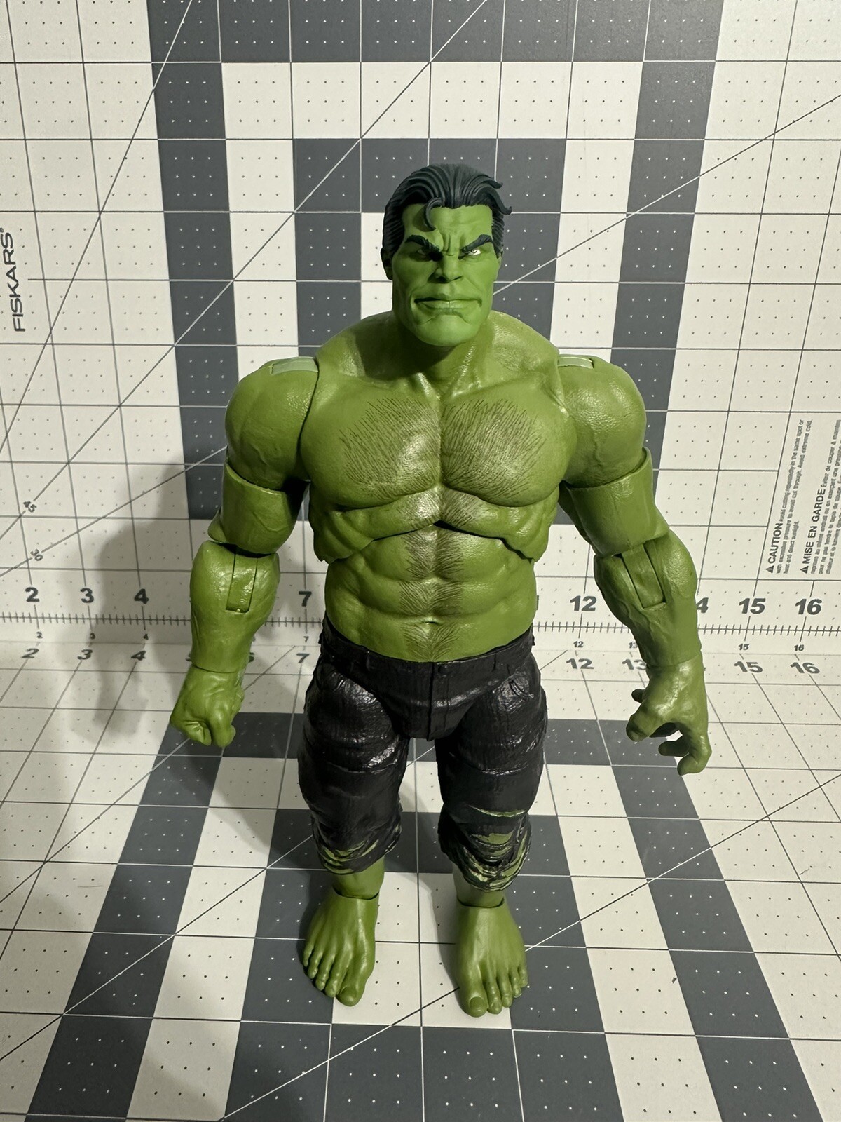 3D Printed - PAINTED 1/12 Professor Hulk SMIRK Sculpt Marvel Legends ...