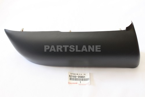 52103-35901 Toyota OEM Genuine EXTENSION, FRONT BUMPER, LH | eBay