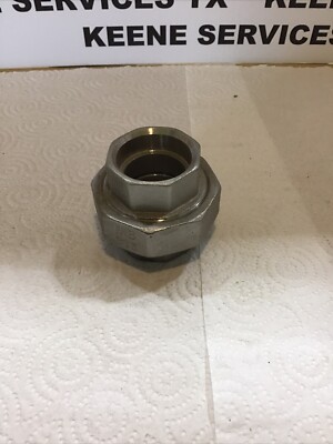 316 SS Union 1” SP114 Pipe Fitting 150# | eBay