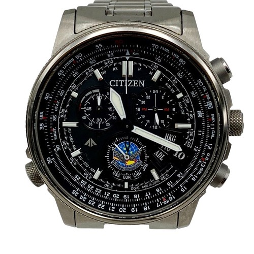 CITIZEN H610-T019382 Promaster SKY Blue Impulse Eco-Drive Radio Solar ...