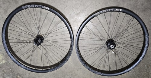 Easton R90SL 28 Spoke Aluminum Wheelset with Chris King Centerlock Disc ...