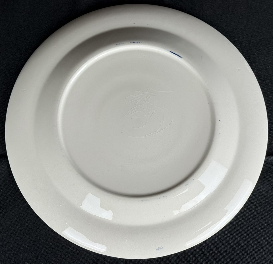 1950s Royal China Blue Willow Transfer 9 7/8” Dinner Plate Thin Body ...