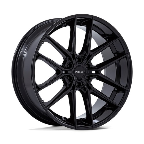 22" Niche 1PC NC280 Prodigy 6 Gloss Black 22x9.5 Wheel 6x5.5 20mm Truck ...