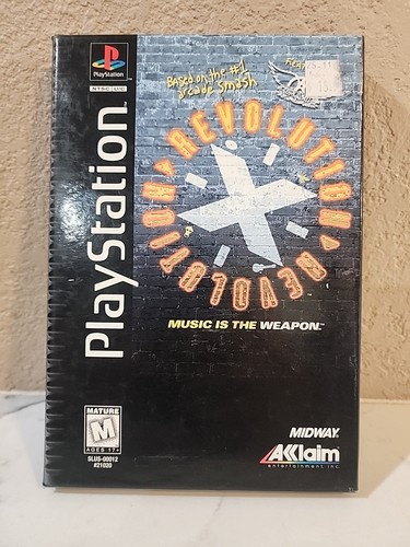 Revolution X Long Box (Sony PS1 PlayStation 1) Game & Case - No Manual ...