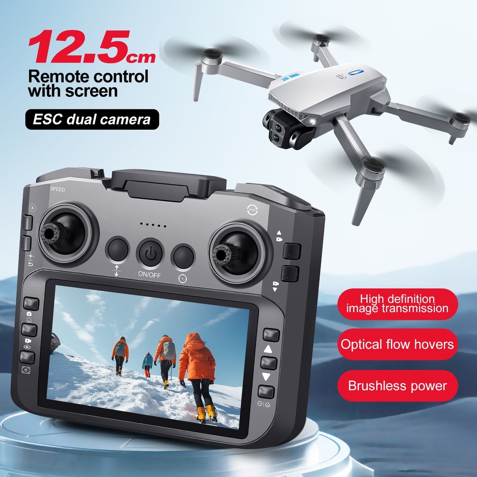 4.3" Remote Control Screen Camera Drone Optical Flow Positioning ...