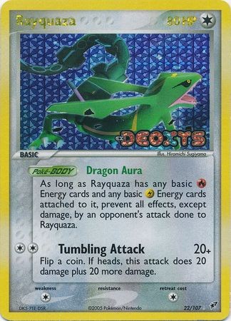 Rayquaza - 22/107 - Pokemon Ex Deoxys Reverse Holo Card HP | eBay