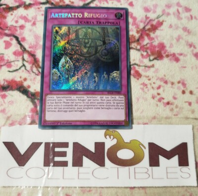 1x (M/NM) *ITALIAN* Artifact Sanctum BLLR-EN080 Secret Rare 1st Edition ...