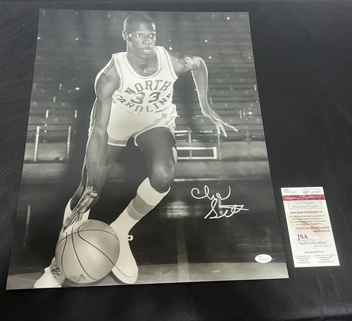 Charlie Scott Signed 16x20 Photo North Carolina Tar Heels JSA Pose 2 | eBay