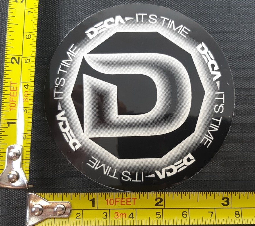 DECA OG 90s Vintage Genuine Skateboard Sticker RARE NOS DAEWON SONG | eBay