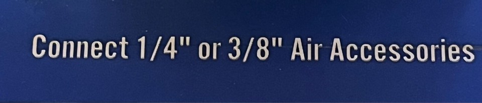 MERLIN Brass Air Line Reducer Set, 3-Piece Connect 1/4 or 3/8" #63580 ...