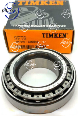 TIMKEN SET 6, SET6 , A6 (LM67048 LM67010) TAPERED ROLLER BEARING | eBay